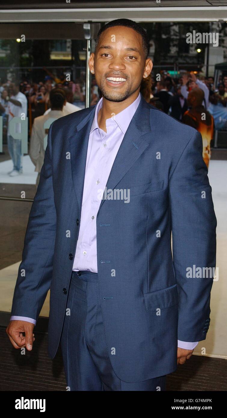 Will Smith I, Robot premiere Stock Photo - Alamy