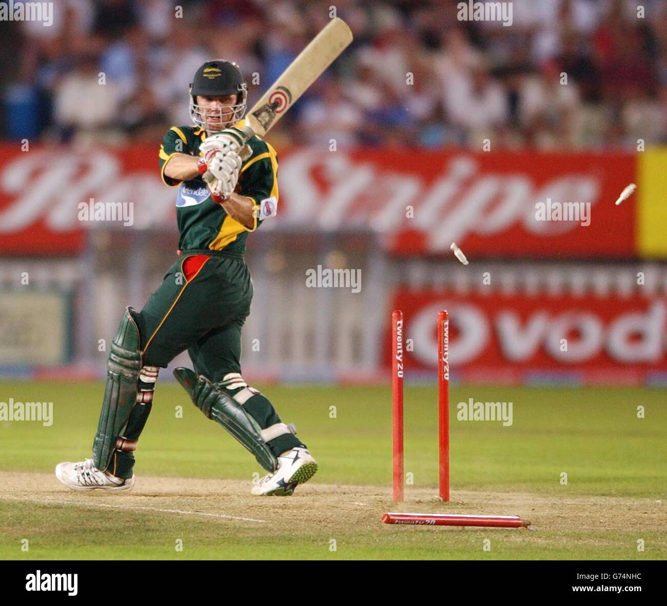 Surrey V Leicestershire Stock Photo Alamy