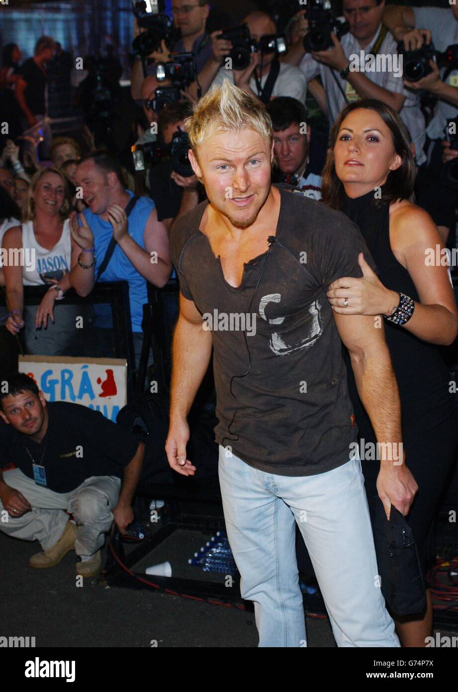 Jason cowan host davina mccall hi-res stock photography and images - Alamy