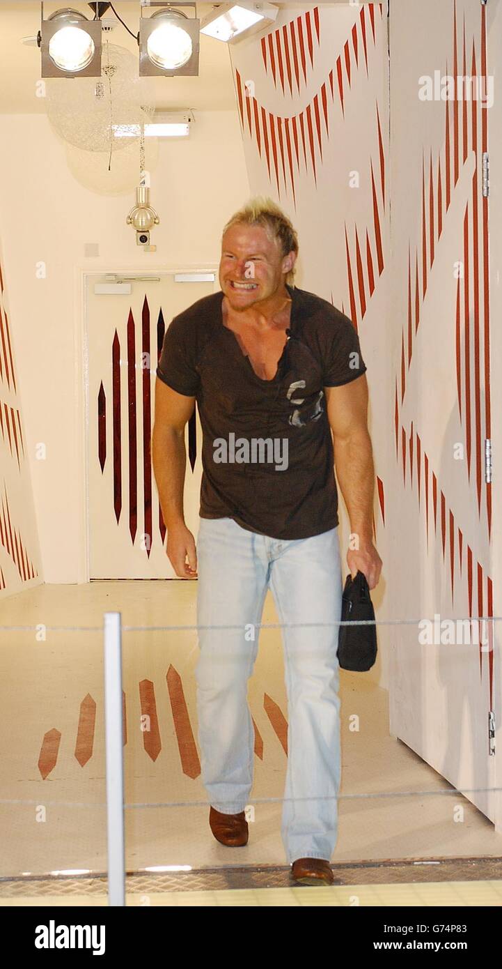 Jason Cowan poses for photographers, after leaving the house as second ...