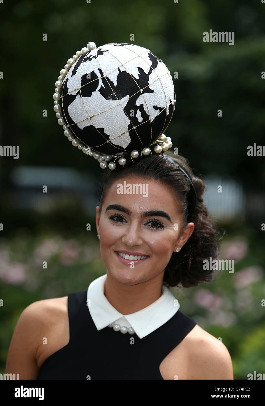 Daisy Creese from Oxford poses for photographers during Day Three of ...