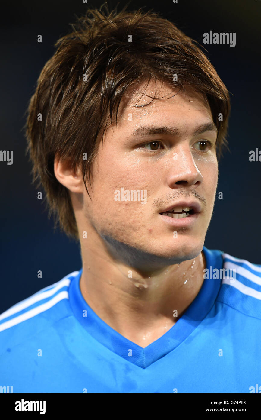 Japan's Gotoku Sakai during a training session at Arena das Dunas in ...