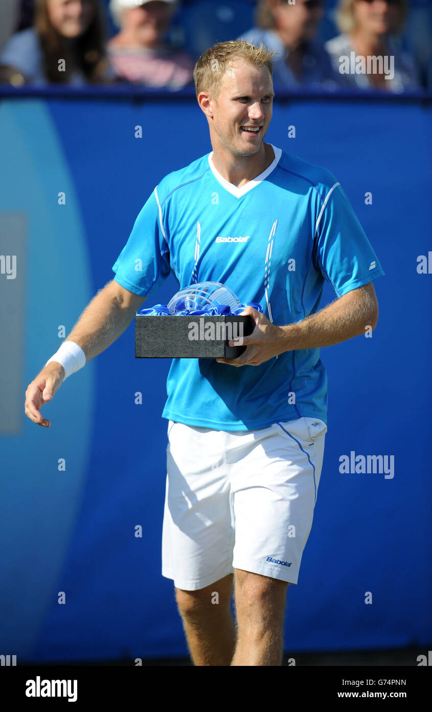Tennis - AEGON International 2014 - Day Five - Devonshire Park. Dominic ...