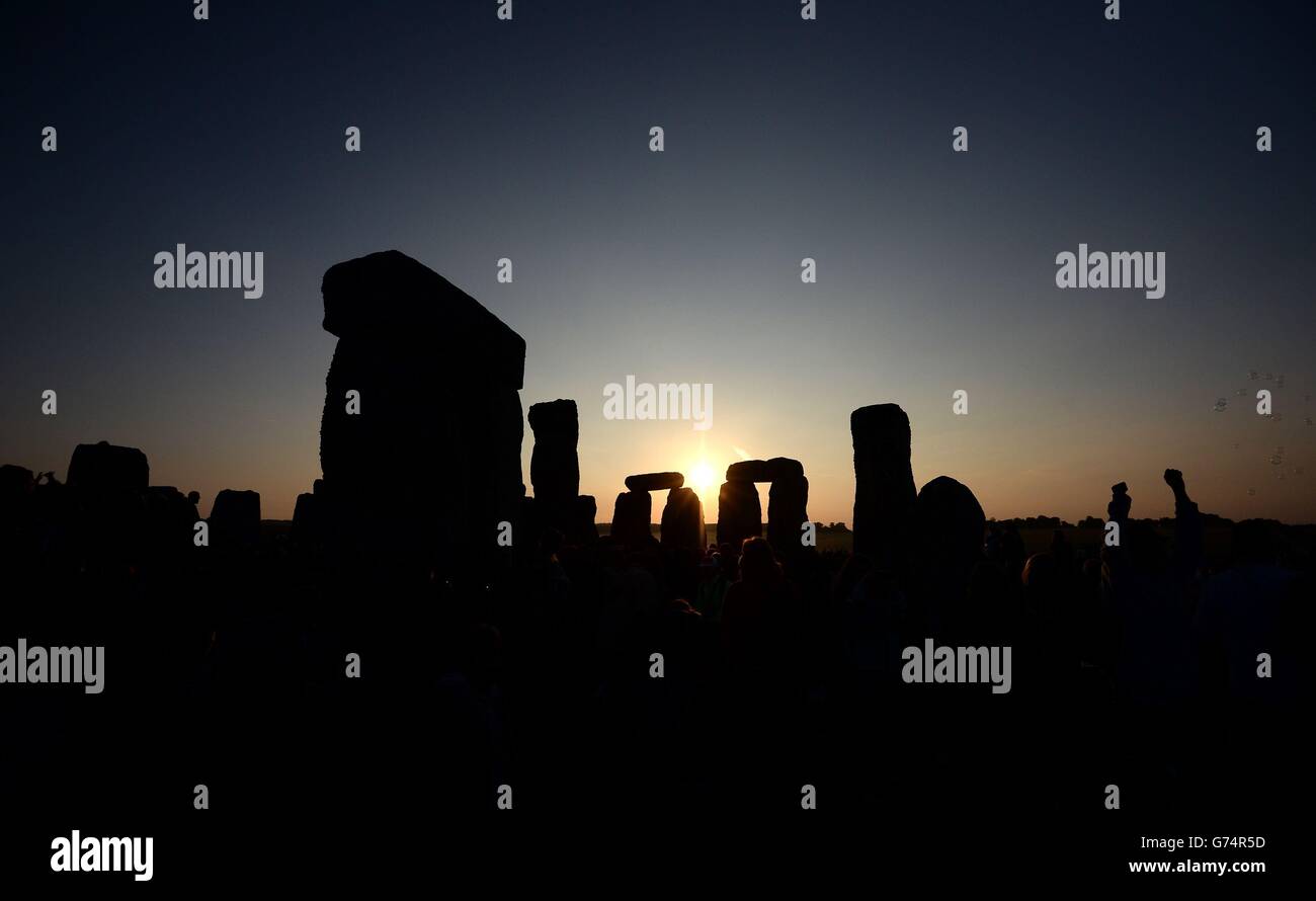 Summer Solstice at Stonehenge Stock Photo - Alamy