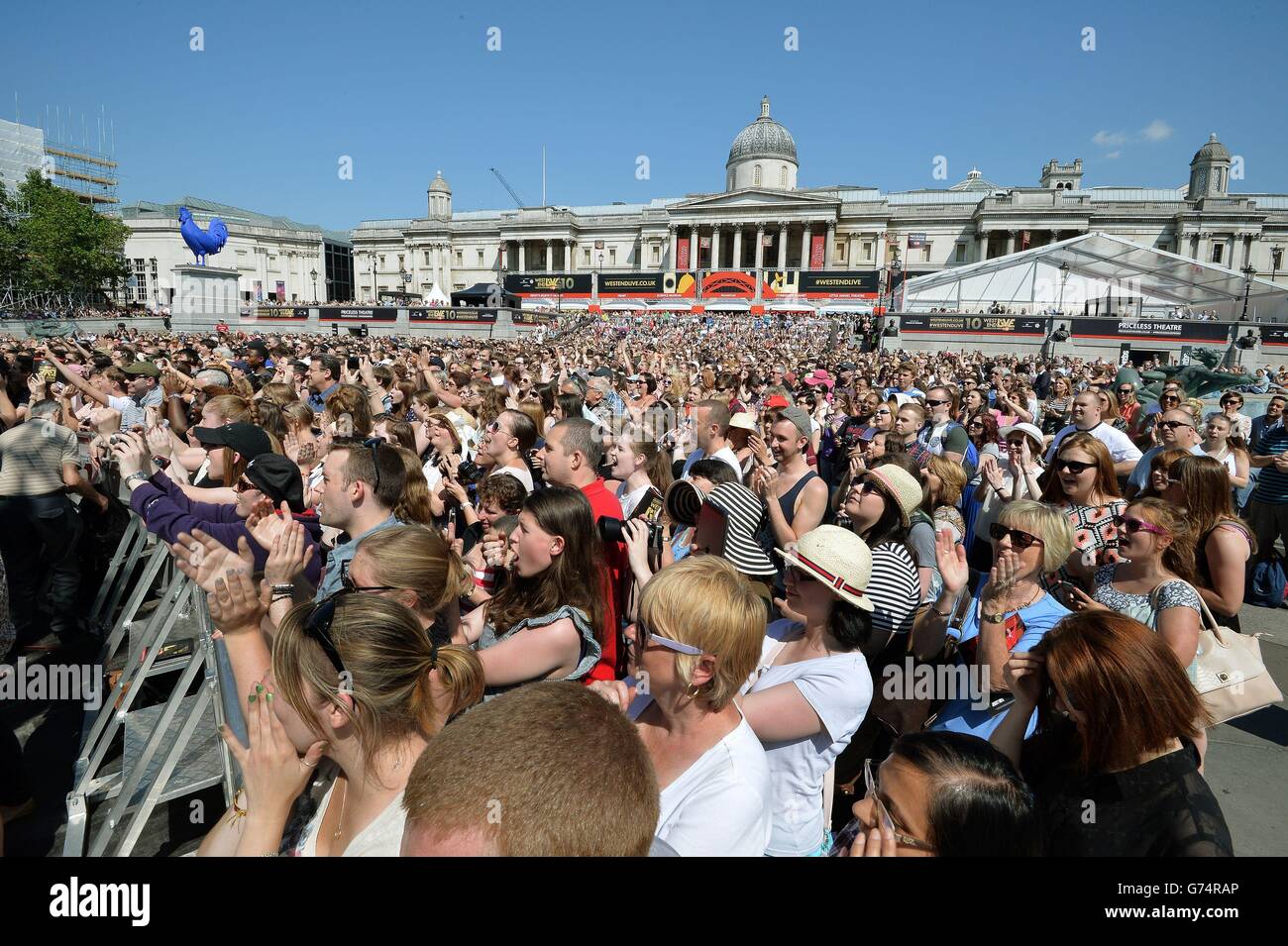 West End Live weekend Stock Photo - Alamy
