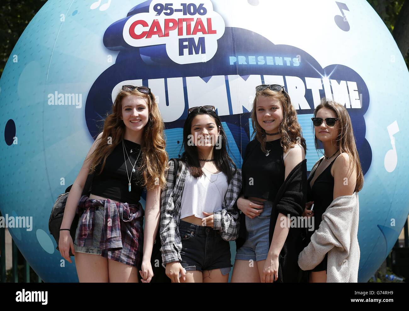 Capital FM Summertime Ball - London Stock Photo - Alamy