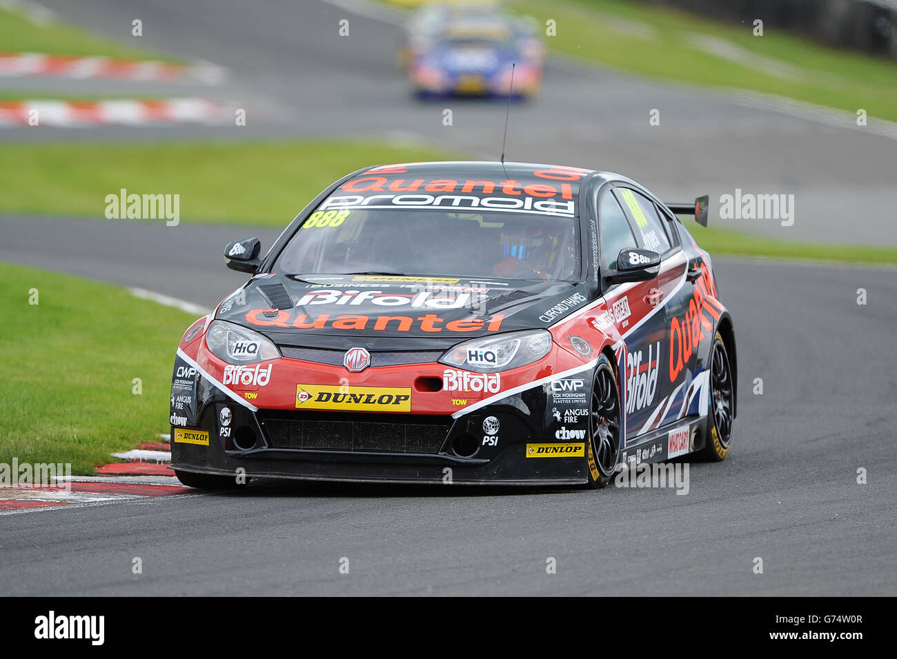 Quantel BiFold Racing's Marc Hynes in action during Race 2 at Oulton ...