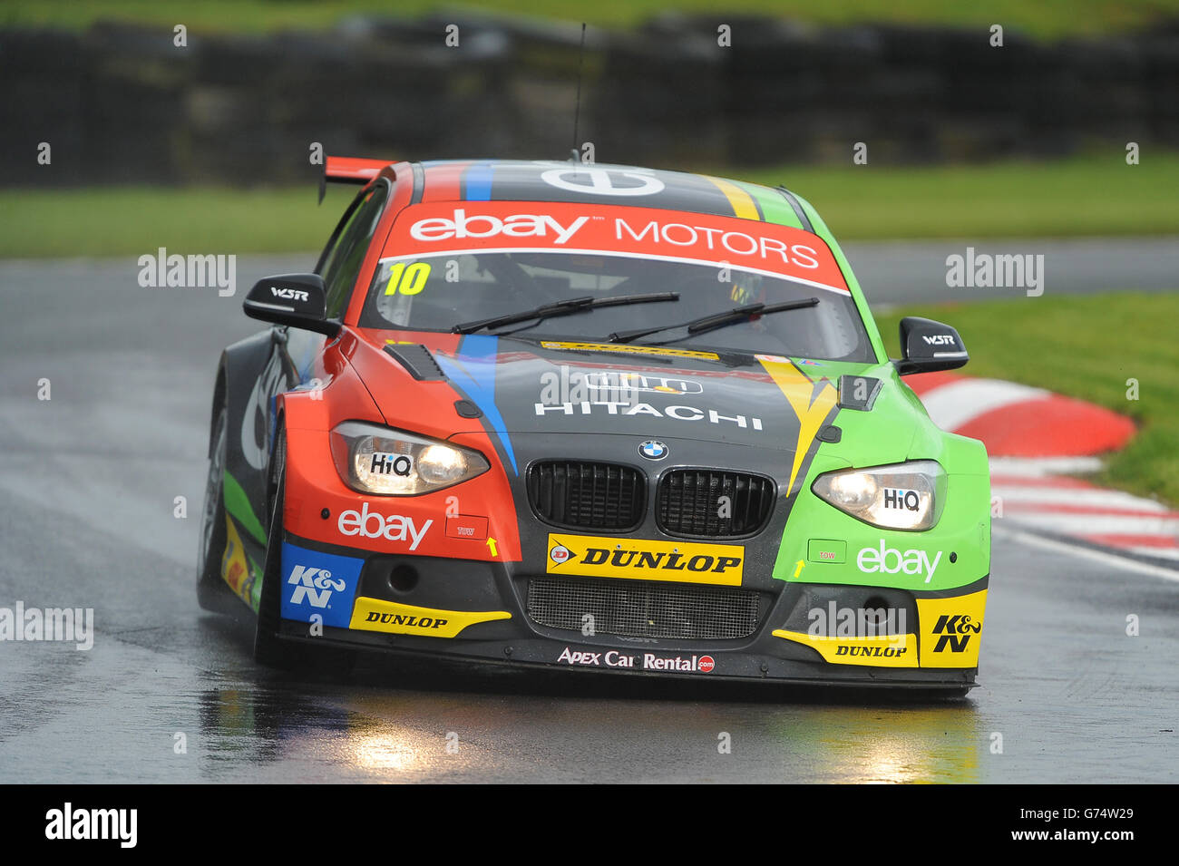 eBay Motors' Rob Collard in action during Race 3 at Oulton Park Stock ...