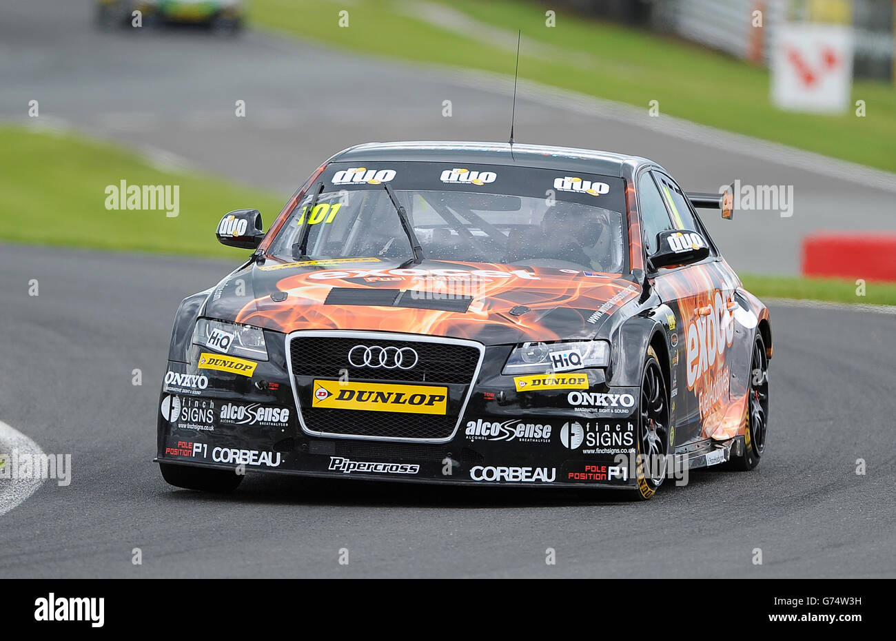 Exocet Racing's Rob Austin in action during Race 2 at Oulton Park Stock ...