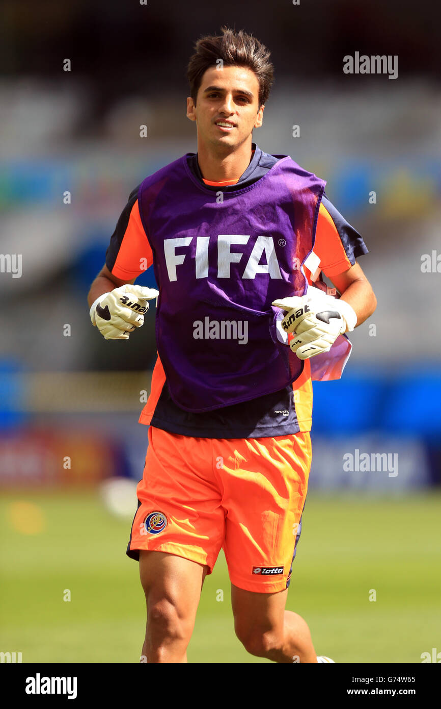 Costa ricas bryan ruiz training session estadio mineirao hi-res stock ...