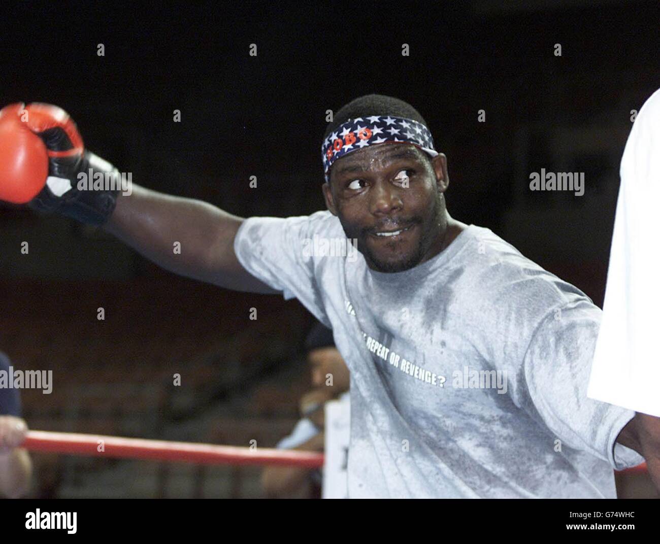 World Heavyweight Champion Hasim Rahman High Resolution Stock ...