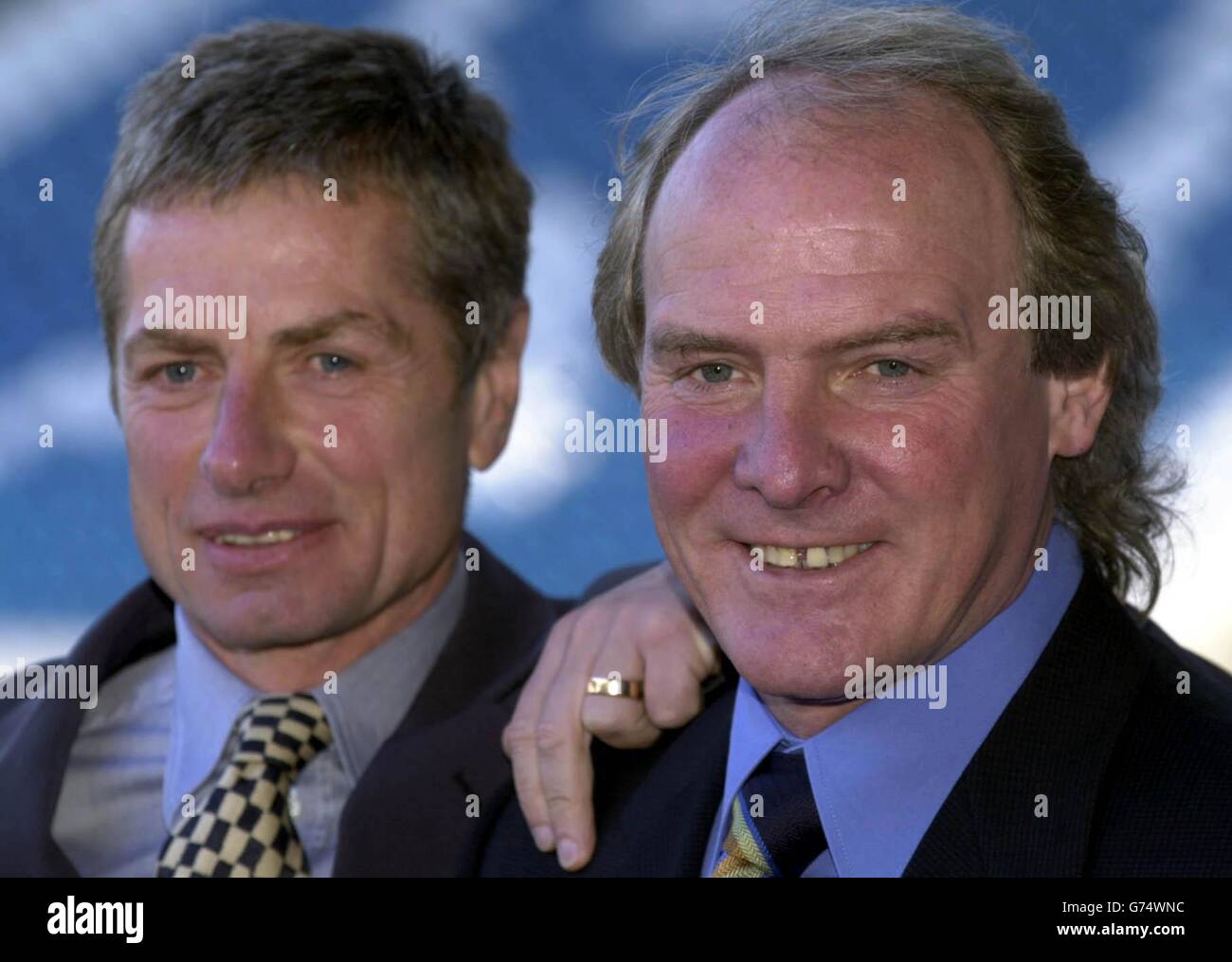Sheffield Wednesday Football club new manager Terry Yorath (right) with ...