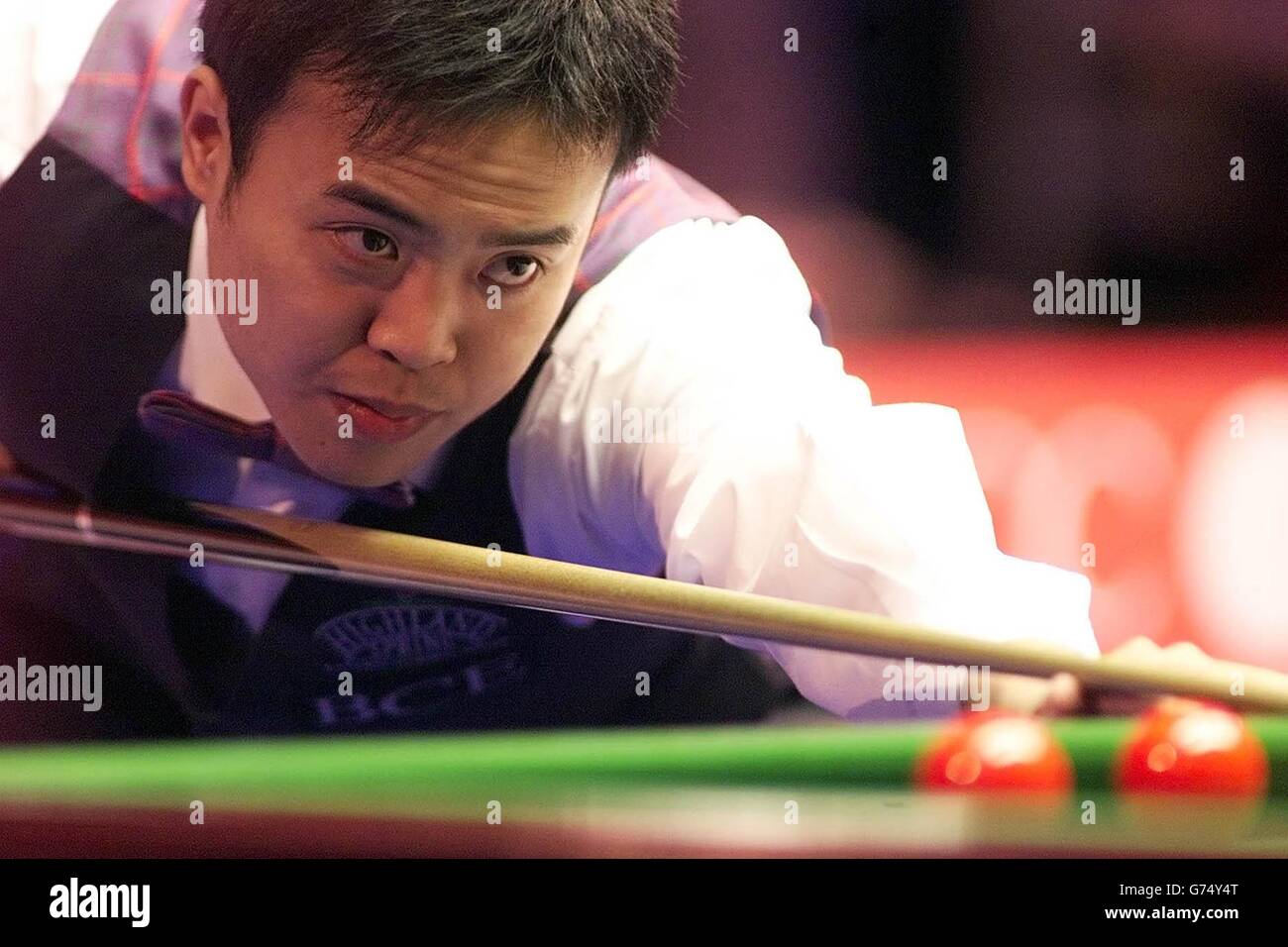 Hong Kong's Marco Fu during his match against England's Jimmy White in ...