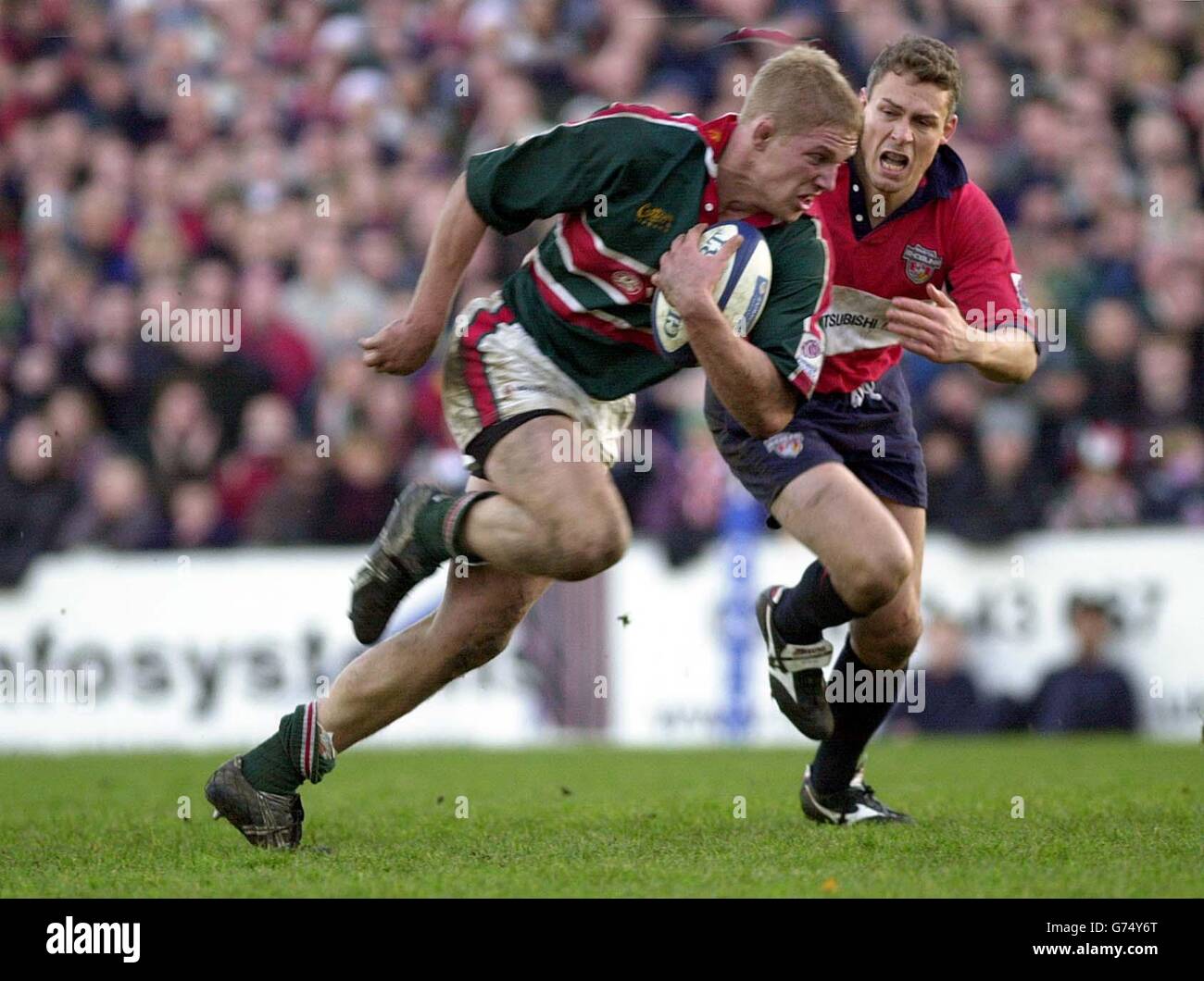 Leicester tigers v bristol shoguns hi-res stock photography and images ...