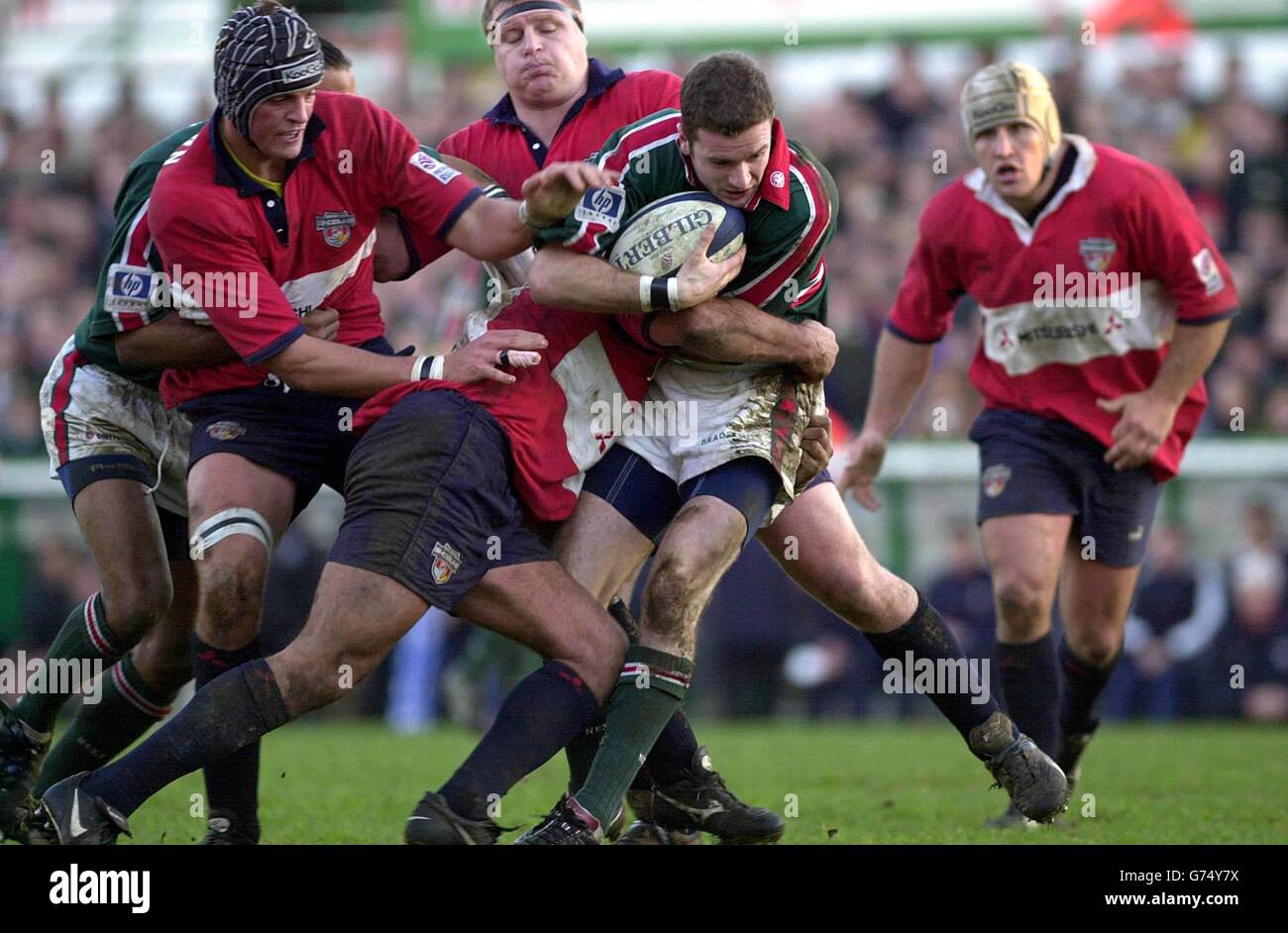 Leicester Tigers v Bristol Shoguns Stock Photo - Alamy