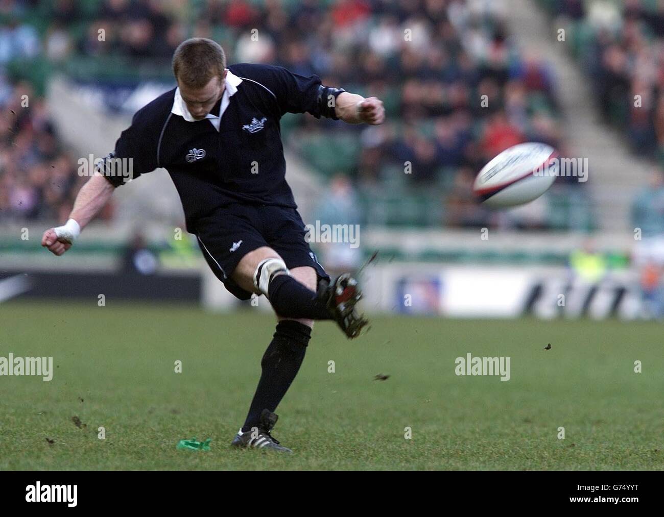Oxford stand off and Man of the Match Sebastian Fitzgerald converts one ...