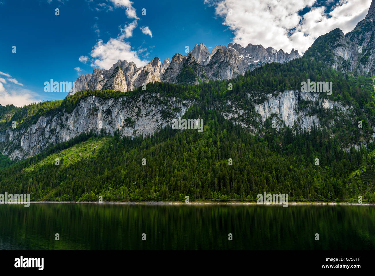 Gosausee lake, Gosau, Upper Austria, Austria Stock Photo - Alamy