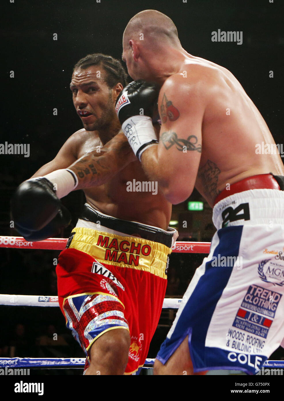 Boxing - Braehead Arena Stock Photo - Alamy