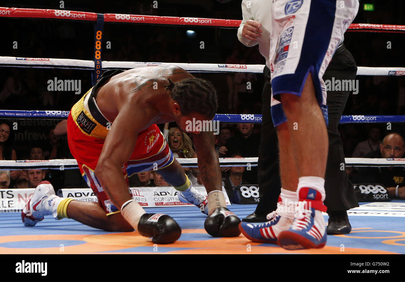 Boxing - Braehead Arena Stock Photo - Alamy