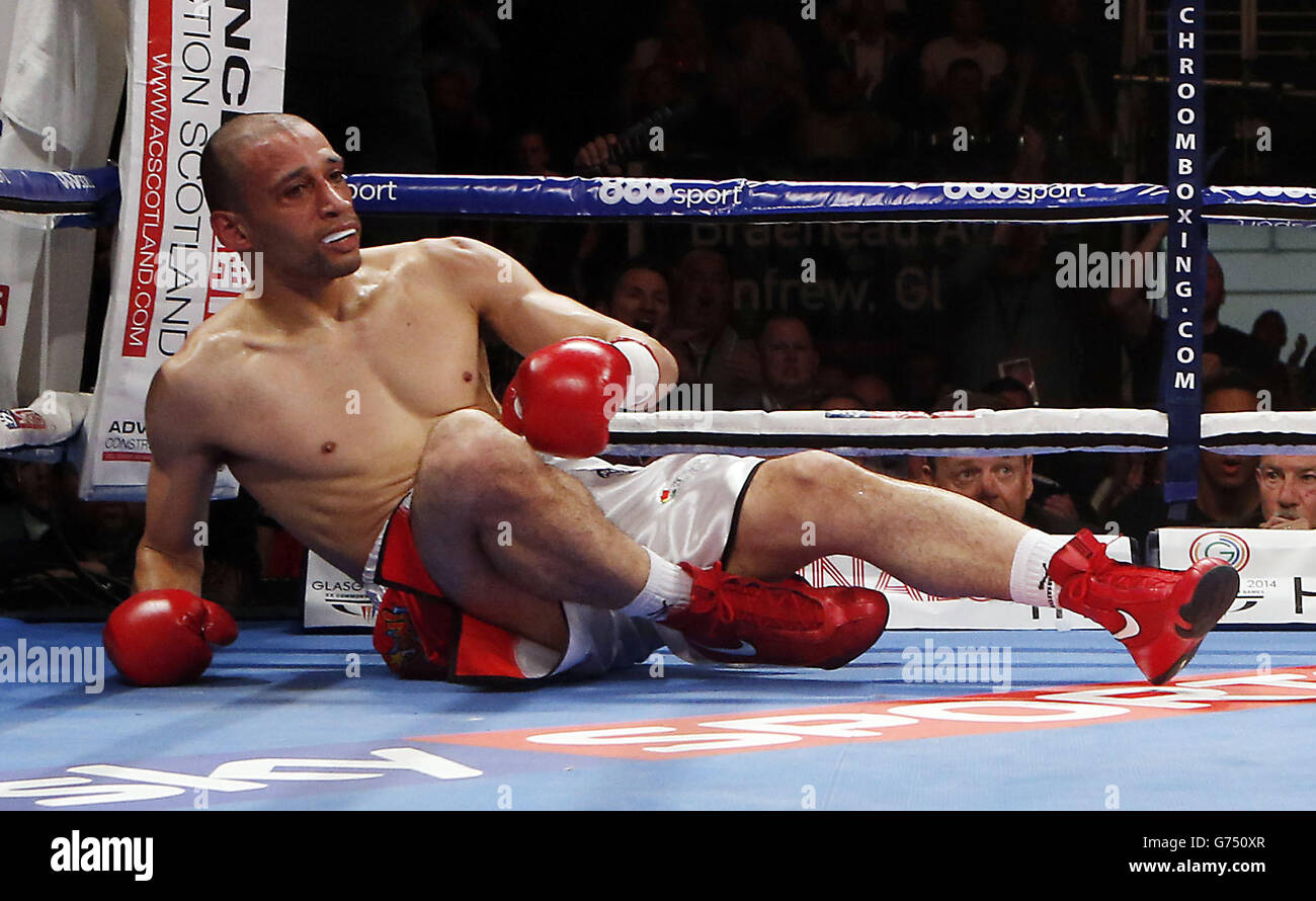 Boxing - Braehead Arena Stock Photo - Alamy