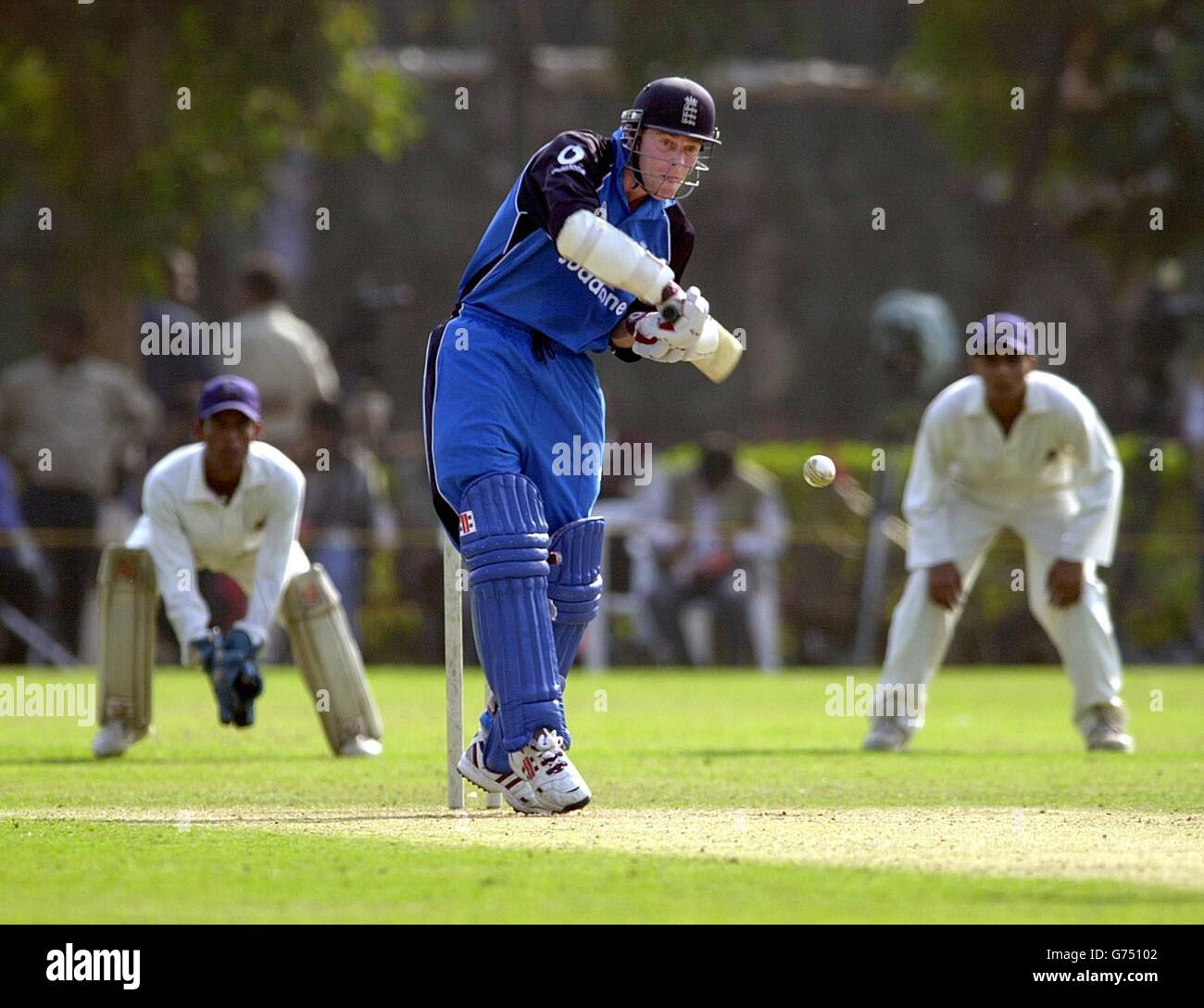 CRICKET England Knight Stock Photo - Alamy