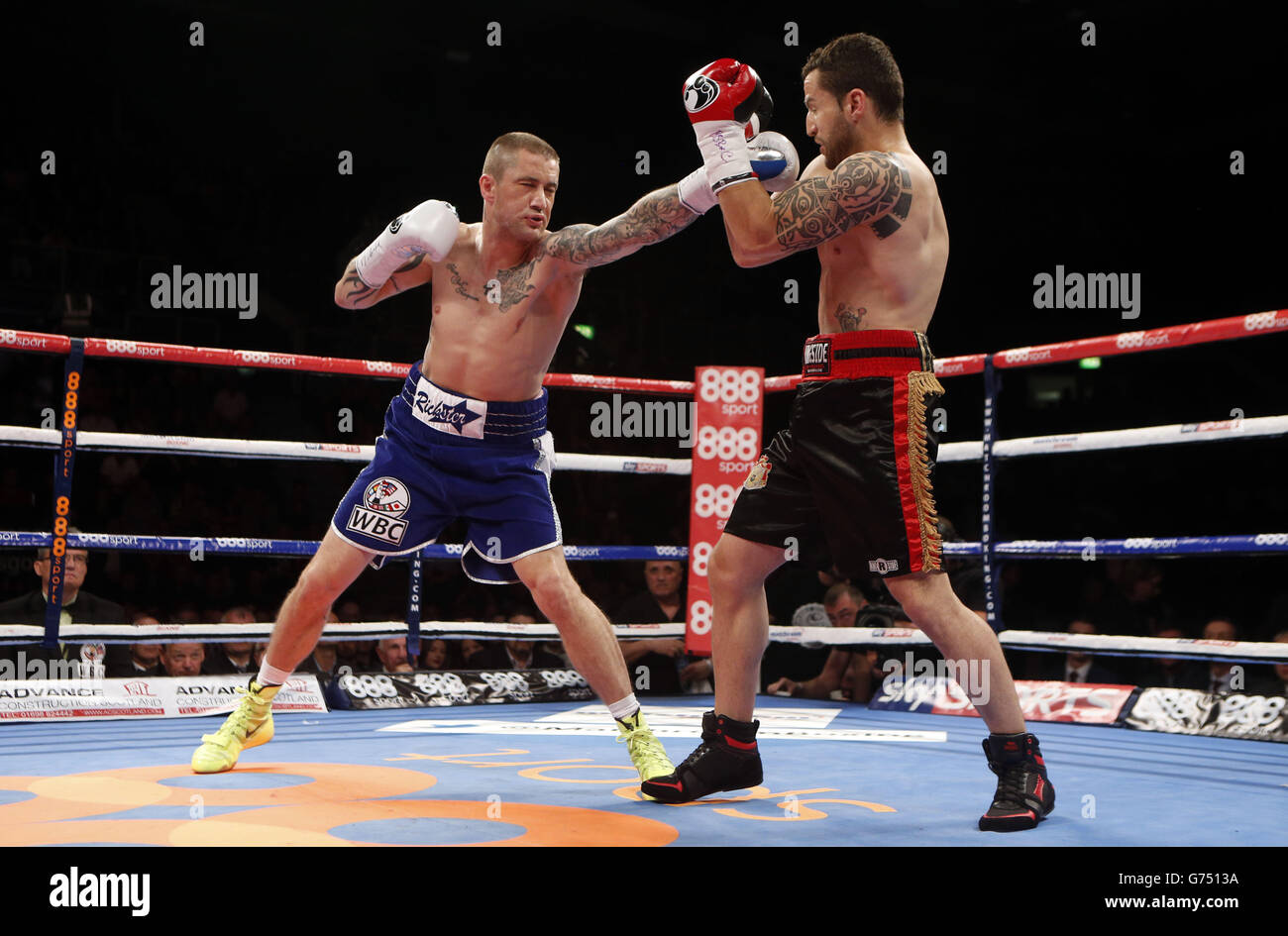 Boxing - Braehead Arena Stock Photo - Alamy