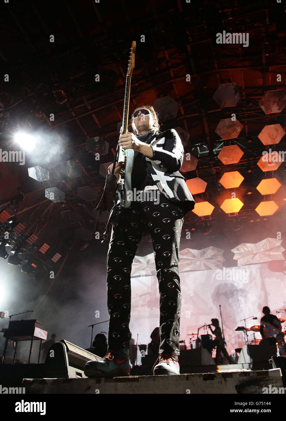 Pyramid stage on fire hi-res stock photography and images - Alamy