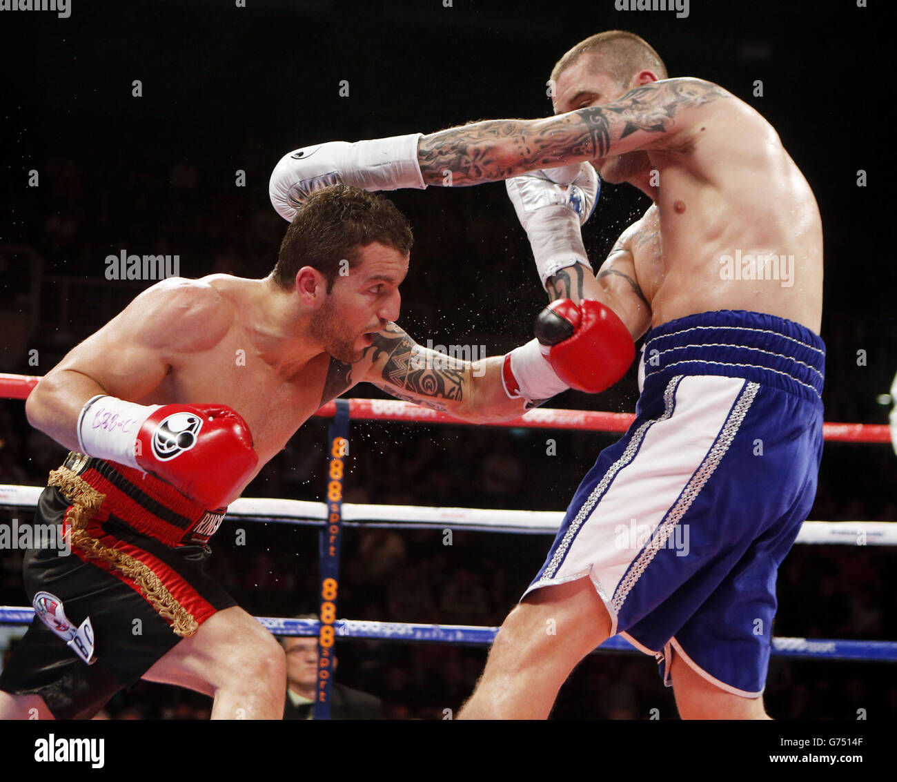 Boxing - Braehead Arena Stock Photo - Alamy