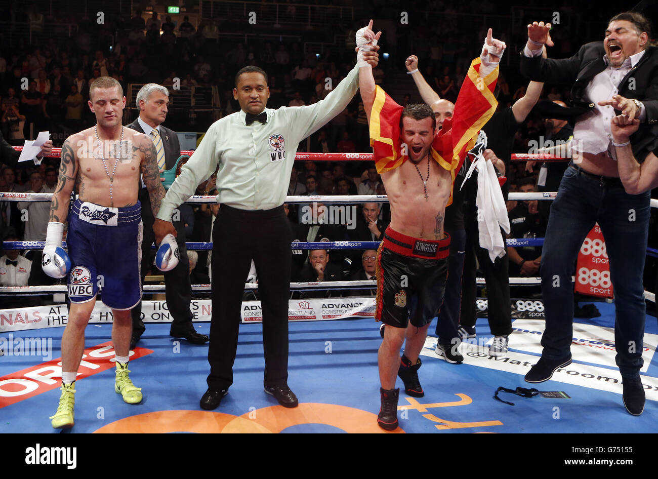 Boxing - Braehead Arena Stock Photo - Alamy