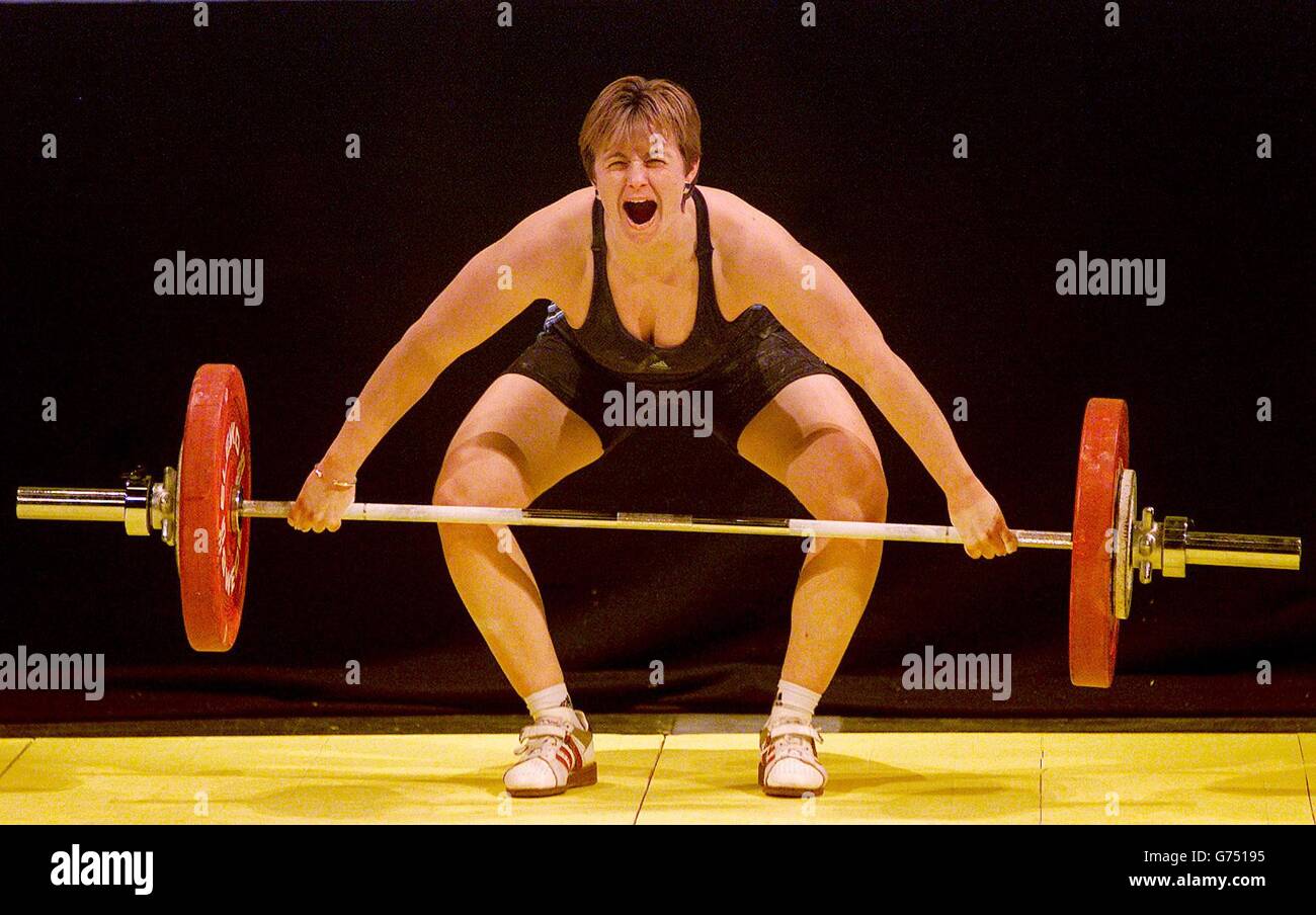 British weightlifting hi-res stock photography and images - Alamy