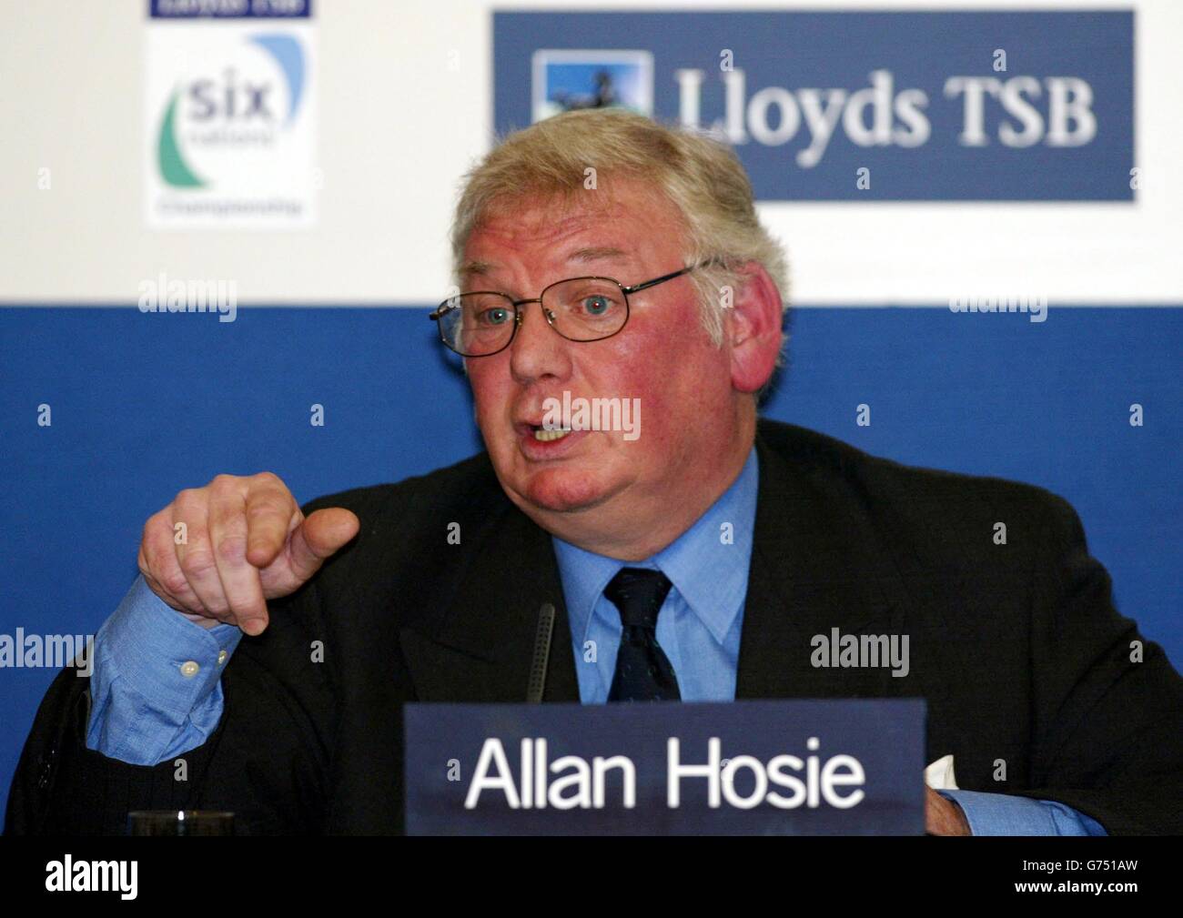 Six Nations Trophy Launch Stock Photo - Alamy