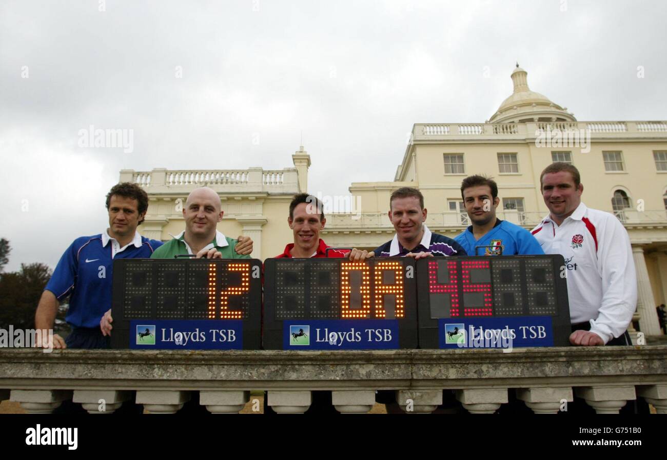 Six Nations Trophy Launch Stock Photo - Alamy