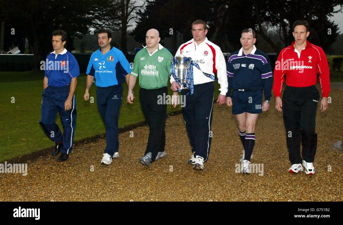 Six Nations Trophy Launch Stock Photo - Alamy