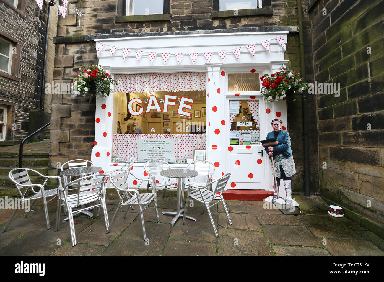 Sid's Cafe made famous by the television series Last of the Summer Wine ...