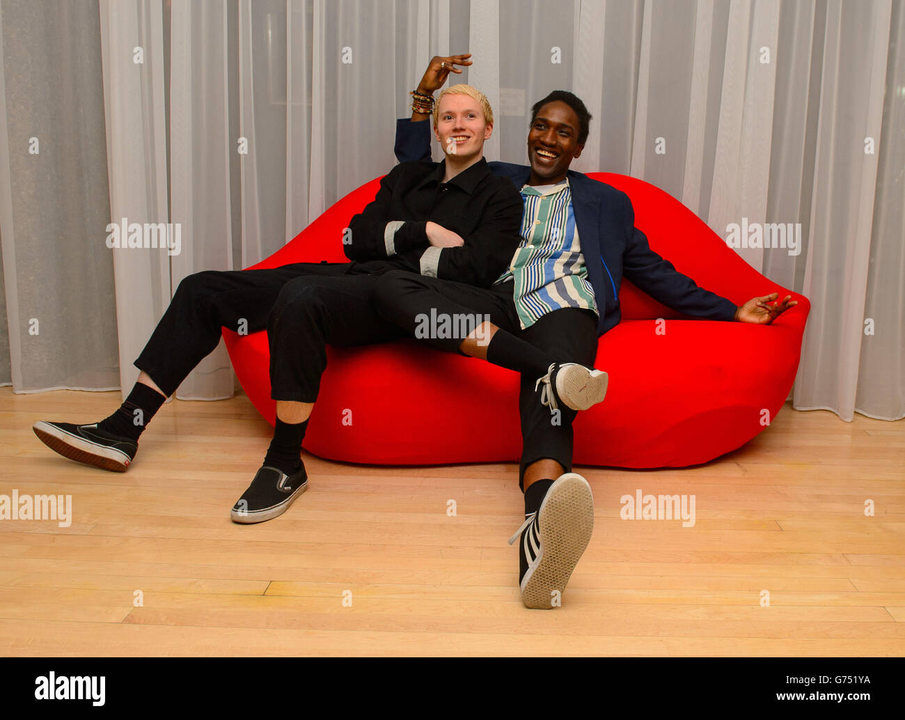 Agi and Sam London Collections after party Stock Photo - Alamy