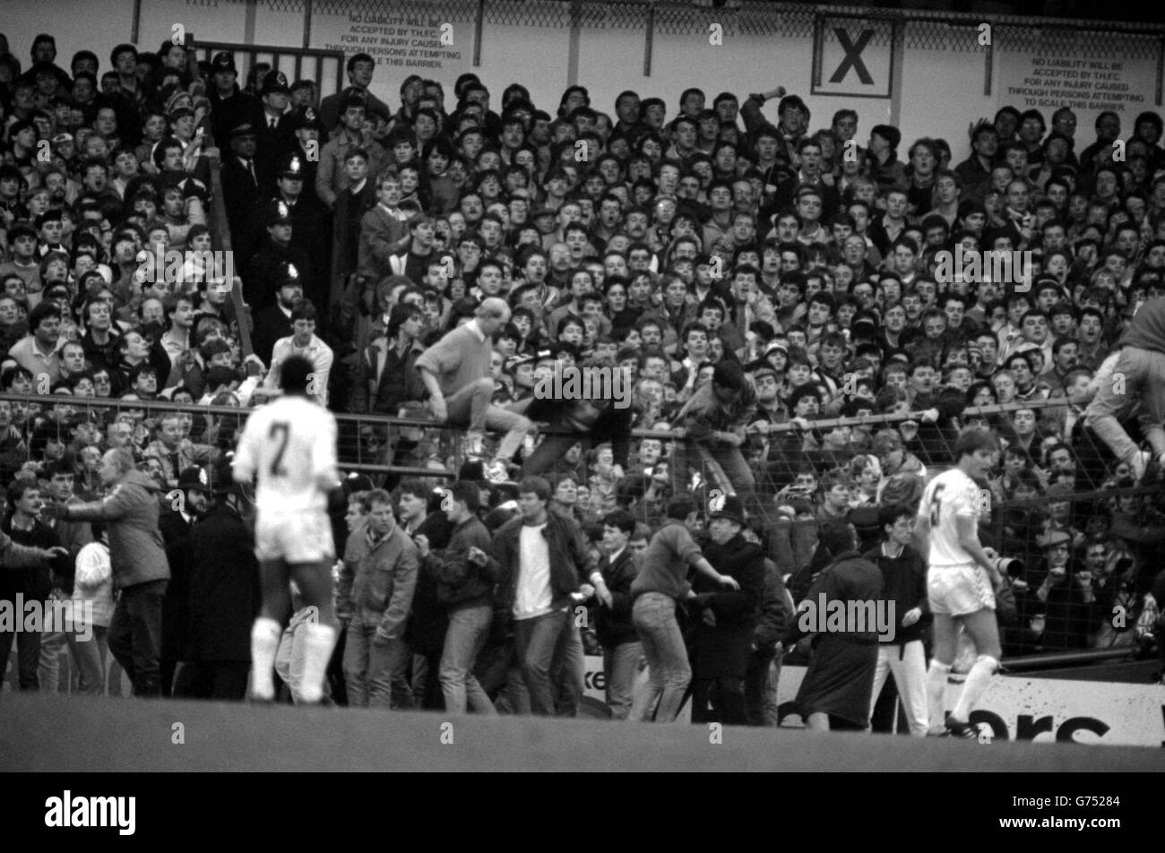 English football hooligans Black and White Stock Photos & Images - Alamy