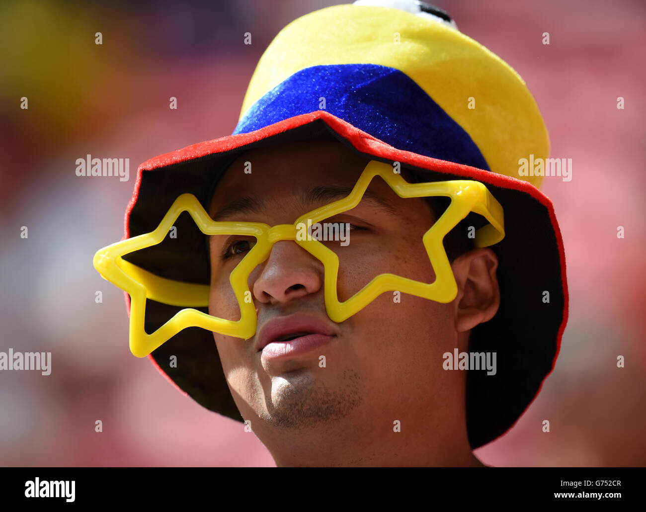 2014 fifa world cup fan of ecuador hi-res stock photography and images ...