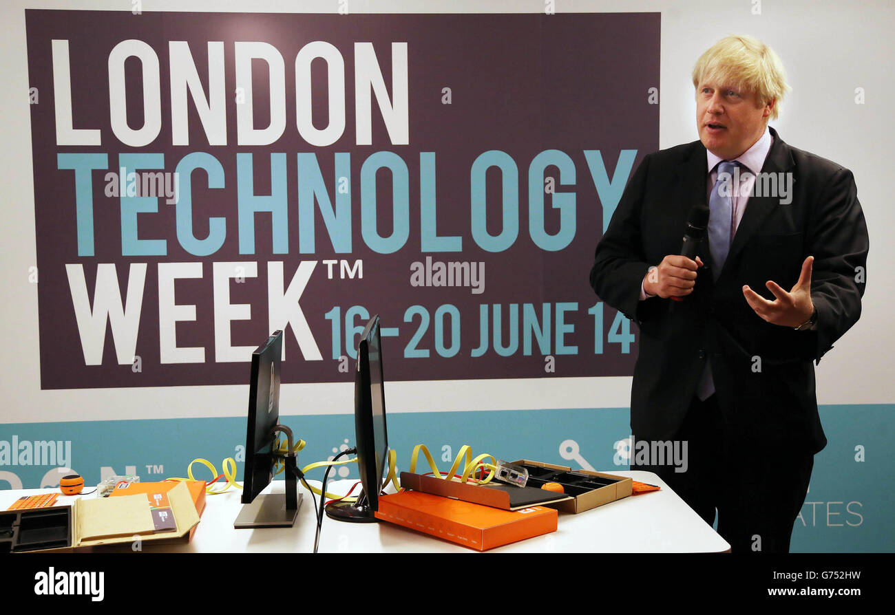London Technology week Stock Photo - Alamy