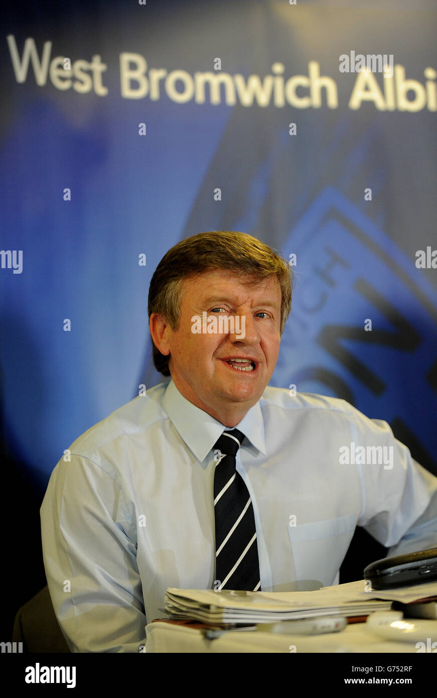 West bromwich technical director terry burton hawthorns hi-res stock ...