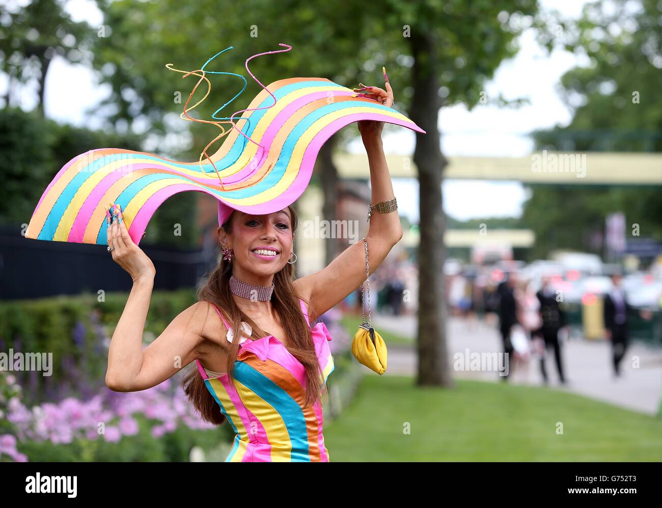 Ascot hat abstract hi-res stock photography and images - Alamy