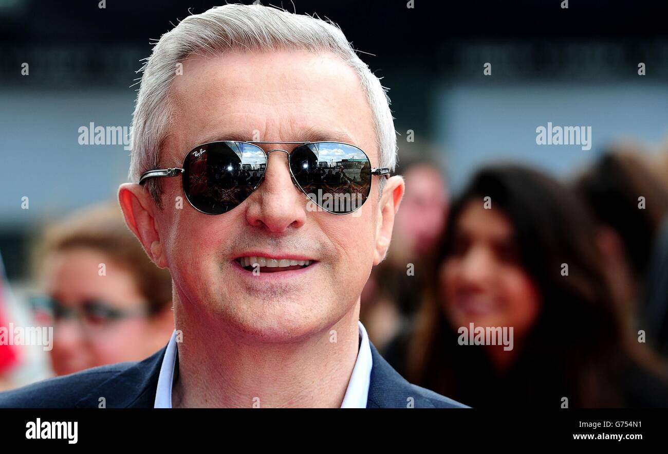 Judge Louis Walsh, arrives at the X Factor auditions, at the Emirates ...