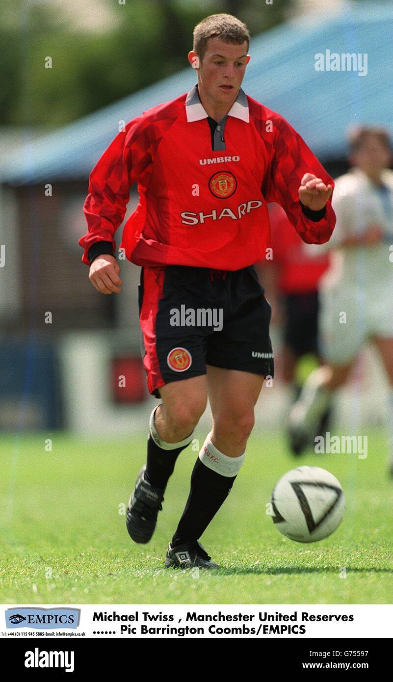 Soccer - Macclesfield Town v Manchester United Reserves. Michael Twiss ...