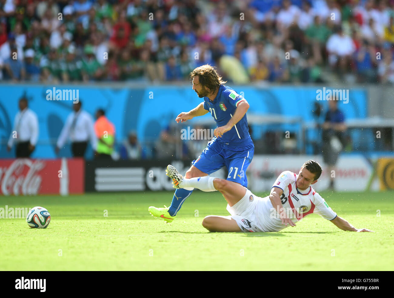 Soccer - FIFA World Cup 2014 - Group D - Italy v Costa Rica - Arena ...
