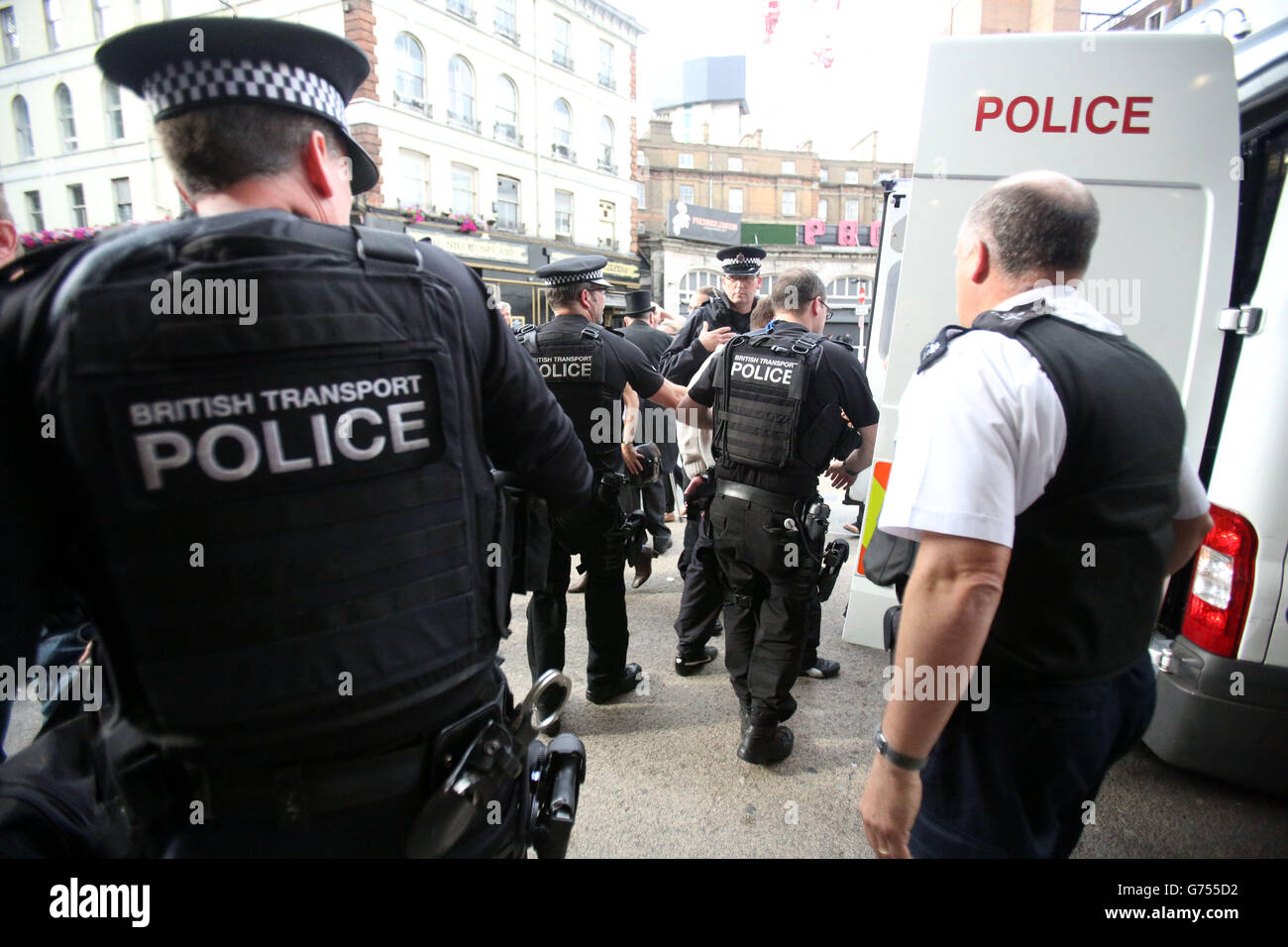 British Transport Police stock Stock Photo - Alamy