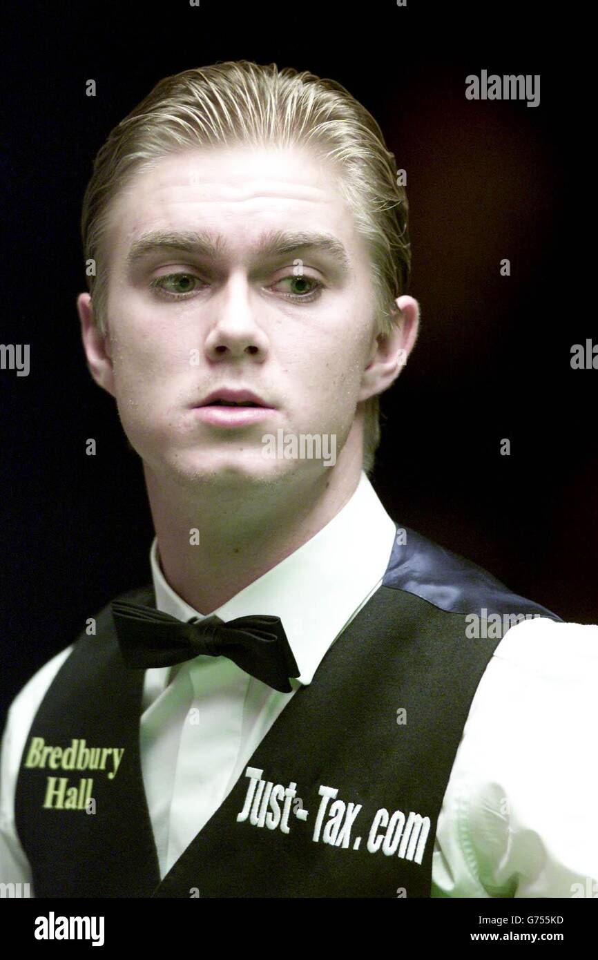 British Open snooker Hunter Stock Photo - Alamy
