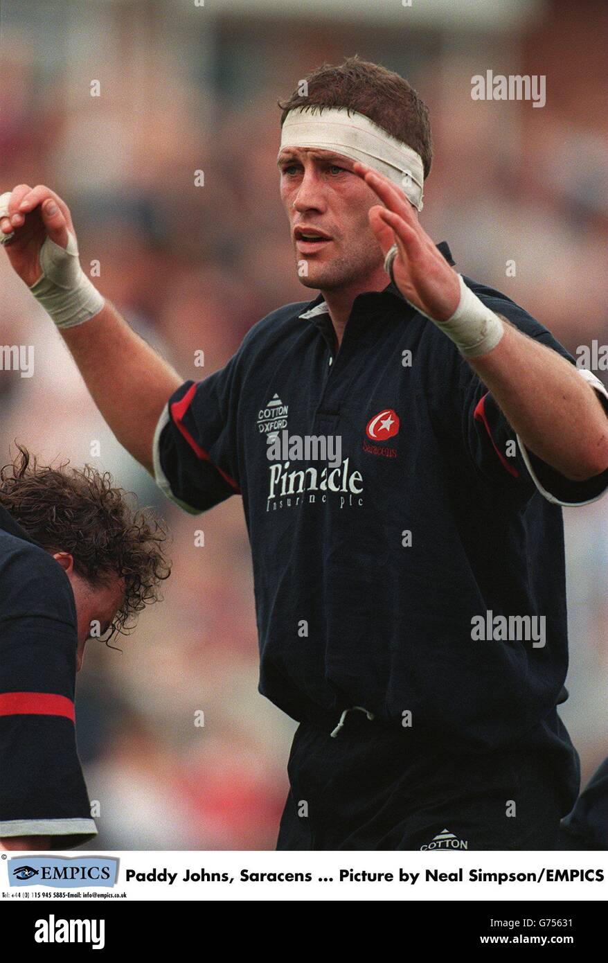 Paddy Johns, Saracens ... Picture by Neal Simpson/EMPICS Stock Photo ...