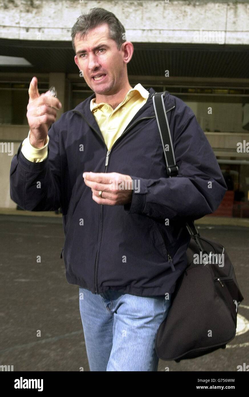 England cricketer Andrew Caddick Stock Photo - Alamy