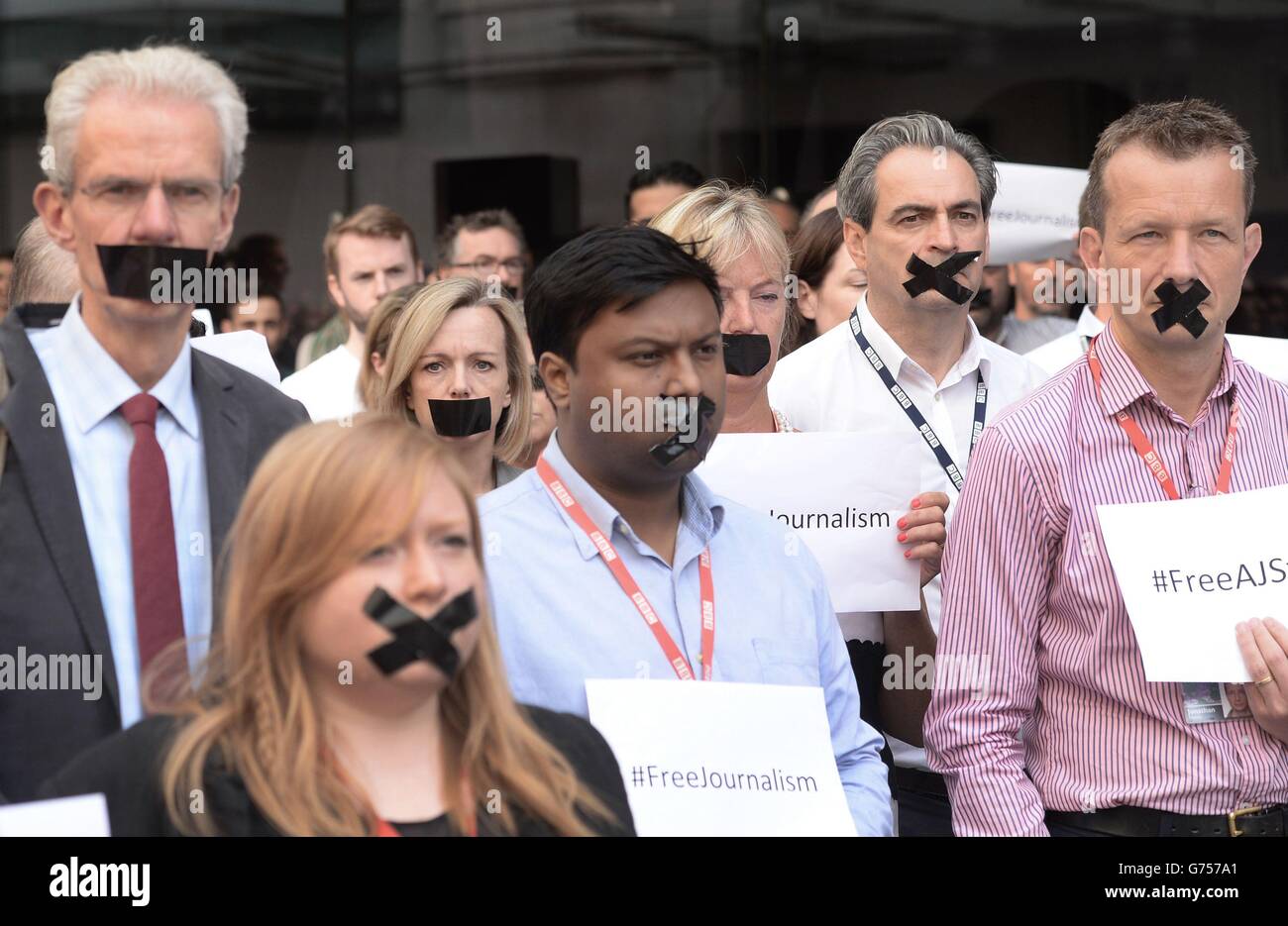 Journalists jailed in Egypt Stock Photo - Alamy