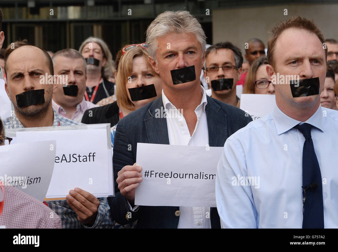 Journalists jailed in Egypt Stock Photo - Alamy