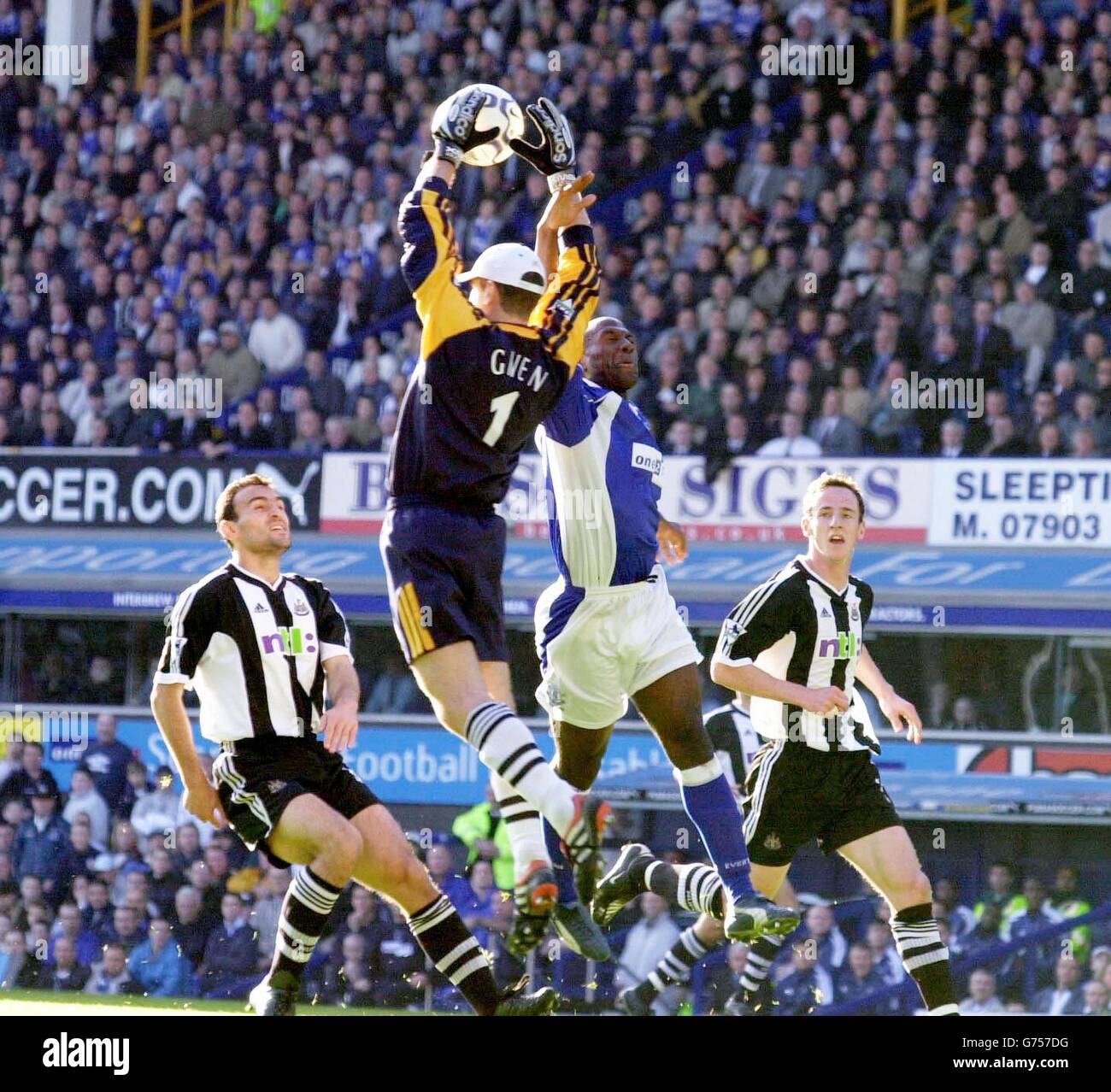 Everton v Newcastle united Stock Photo - Alamy